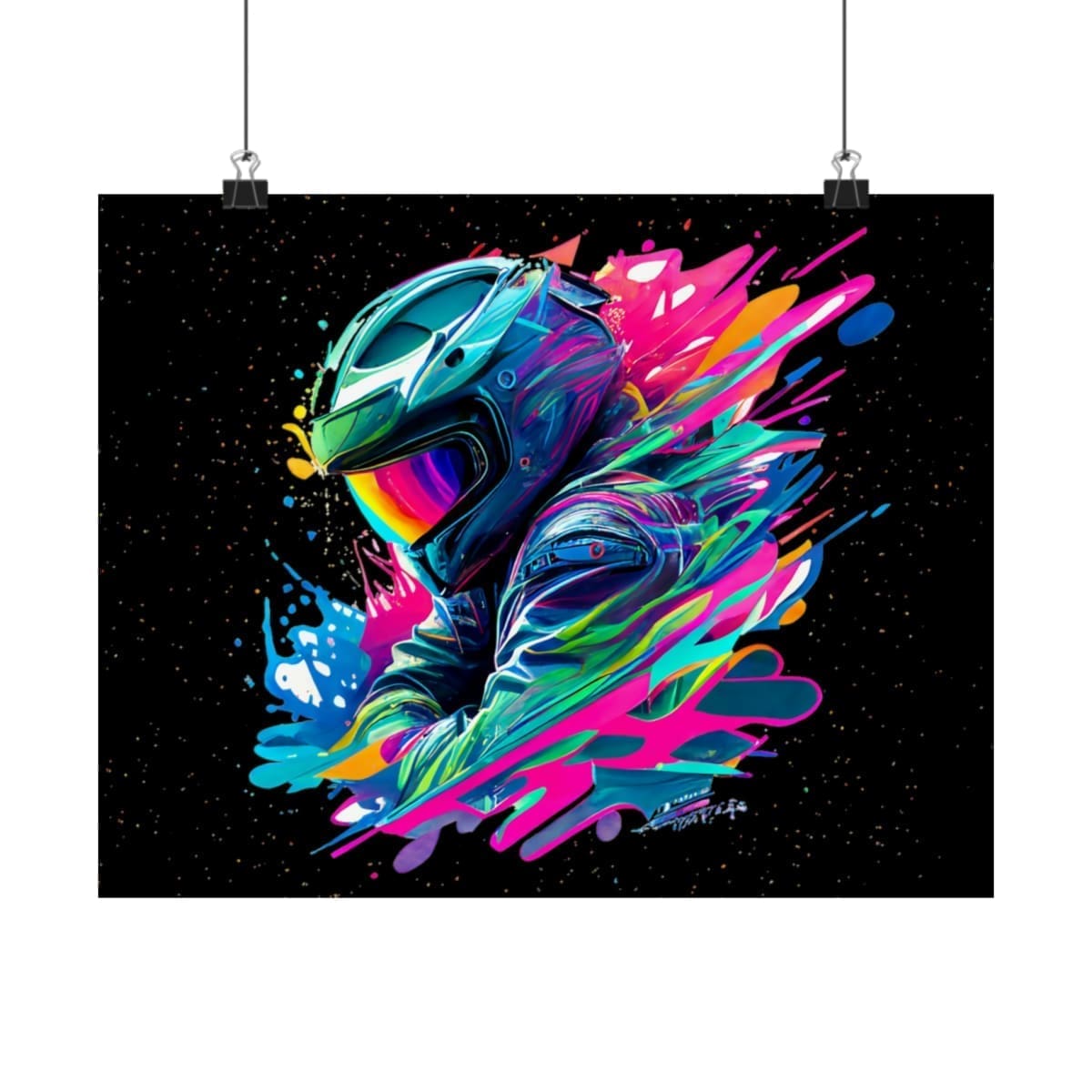 STARE ON BLACK PRINT | Tripy Store