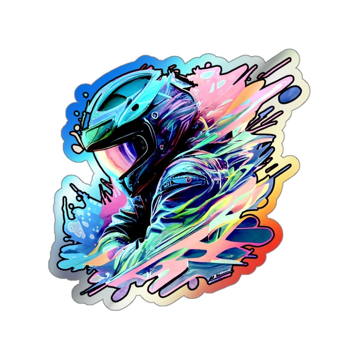 STARE HOLOGRAPH STICKER | Tripy Store