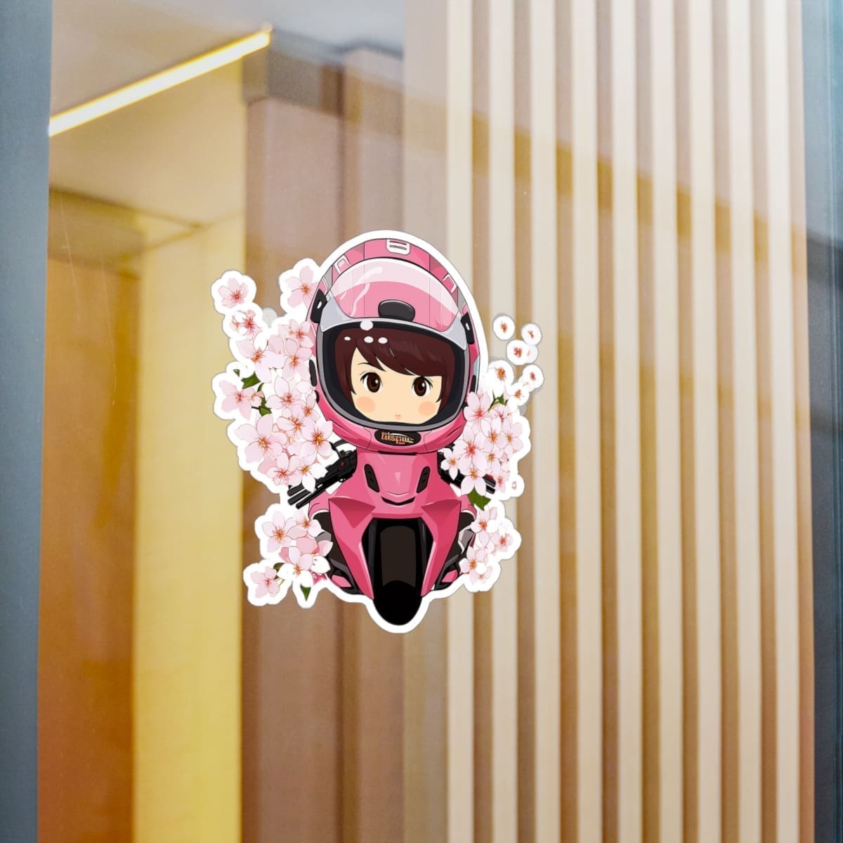 BLOSSOMBIKER #2 VINYL STICKER | Tripy Store