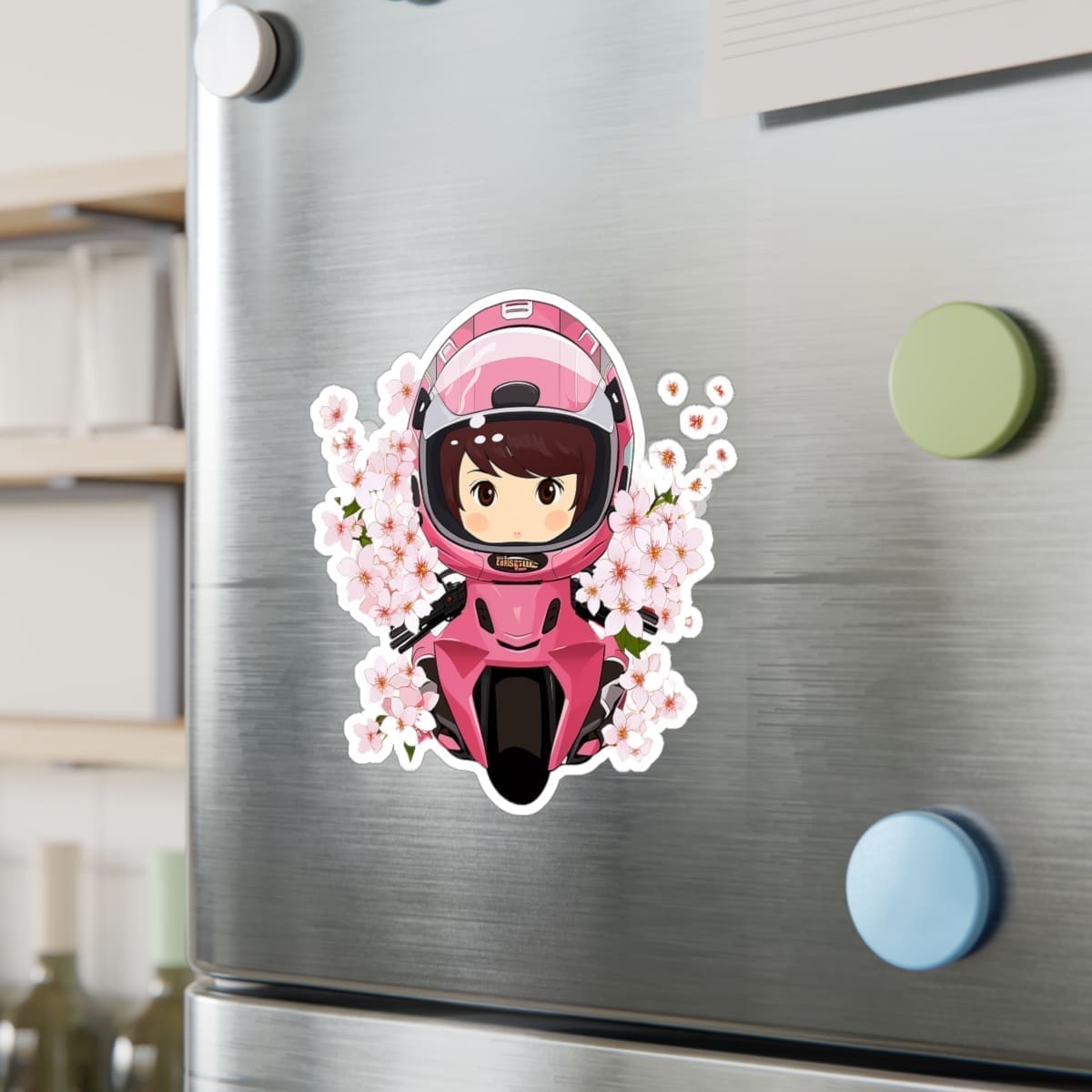 BLOSSOMBIKER #2 VINYL STICKER | Tripy Store