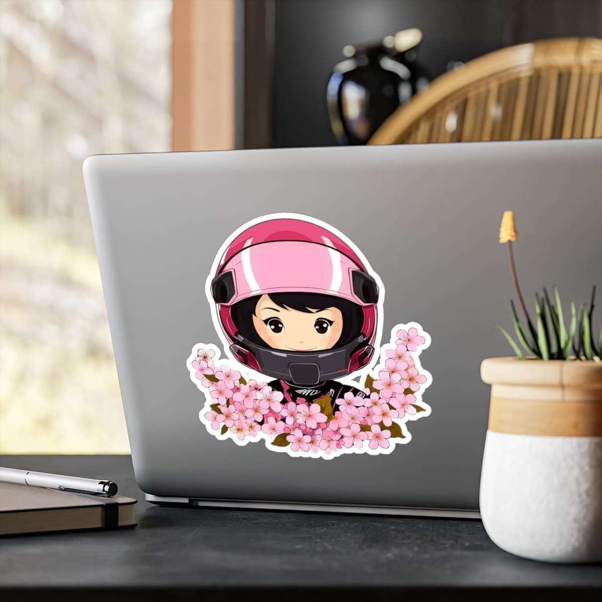 BLOSSOMBIKER #3 VINYL STICKER | Tripy Store