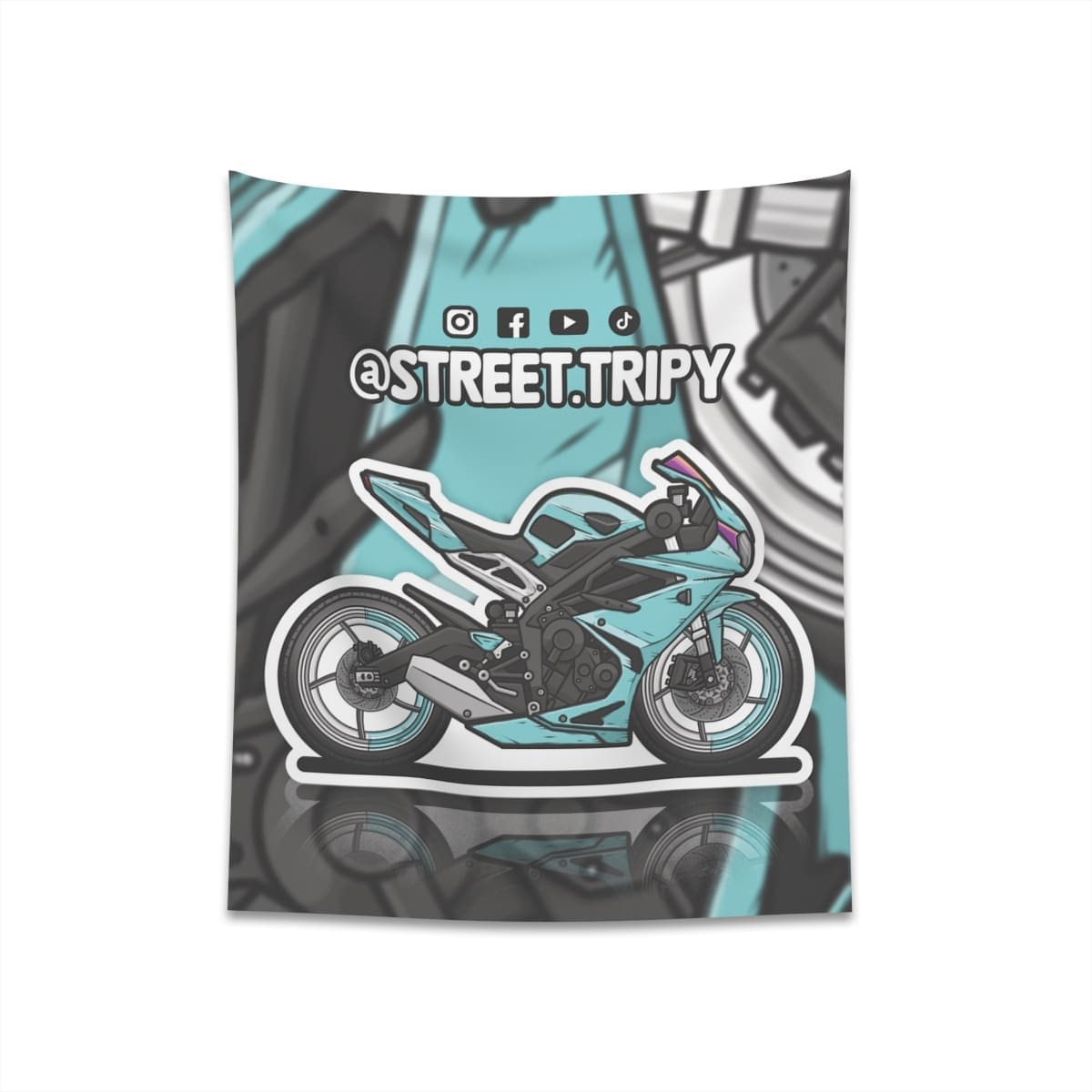 TRIPY DAYTOONA TAPESTRY | Tripy Store