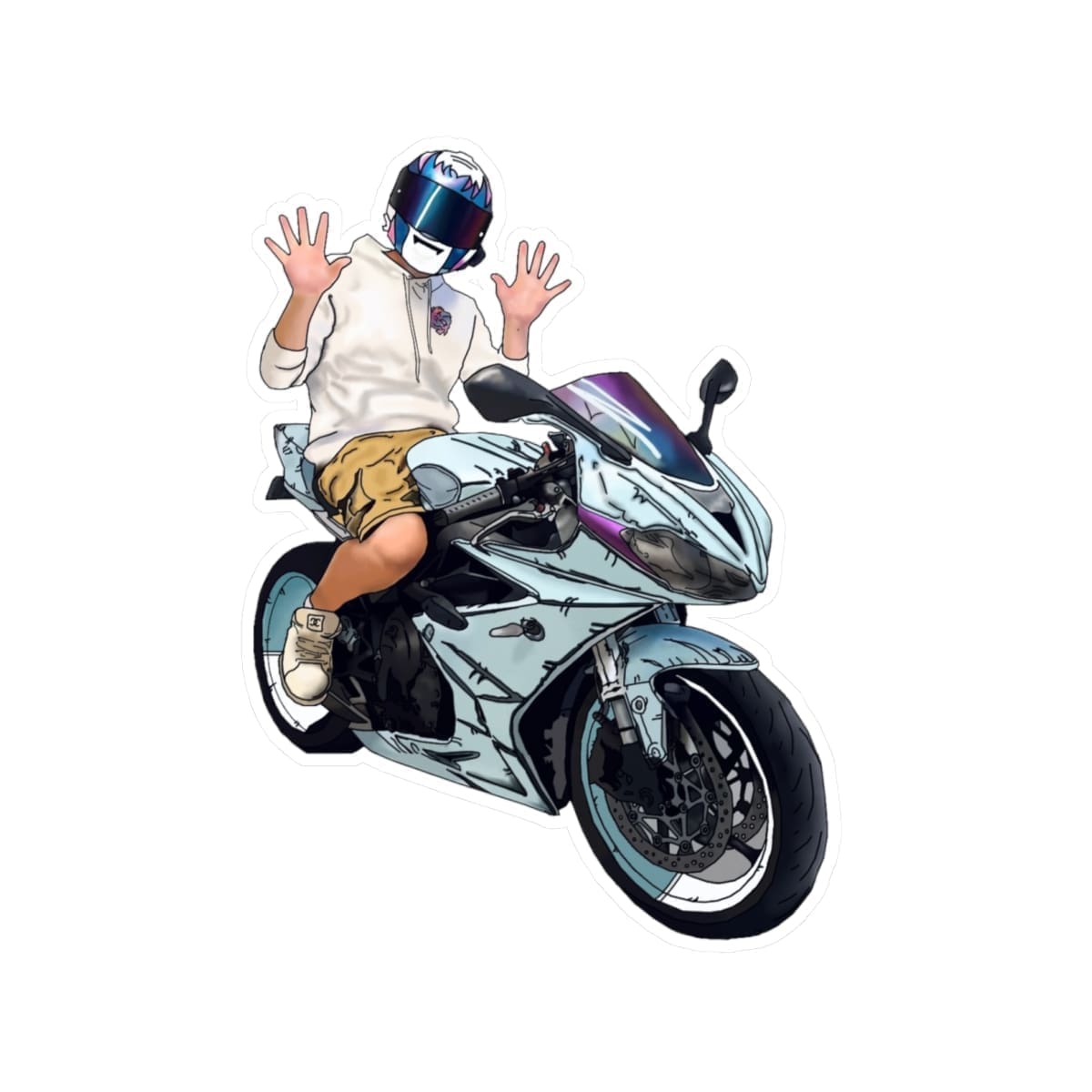 TRIPY SURPRISED STICKER | Tripy Store